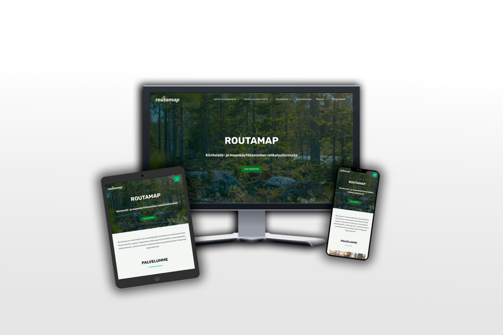 Uudet nettisivut! - Routamap Oy